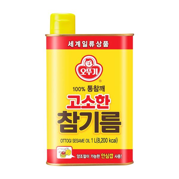 ■商品名：オットギ ごま油（缶）■内容量：1000ml × 1缶■原材料名：ゴマ100％（輸入）■保存方法：直射日光や高温多湿を避けて常温で保存してください。■原産国：韓国■広告文責：株式会社コトラトレーディングTel: 03-5647-8339