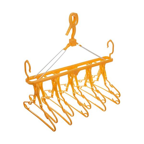 ・オレンジ 39.9x28.4x8.51センチメートル (x 1) ・・Color:オレンジ・製造国 中華人民共和国・   素材 本体：ポリプロピレン、バネ：スチール、ワイヤー：被膜鉄線