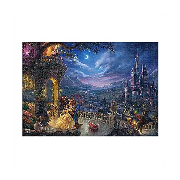 (C) Disney. Beauty and the Beast Dancing in the Moonlight (C)2017 Thomas Kinkade Studios・   組み立てる必要がある・   パッケージ内に含まれる商品の...