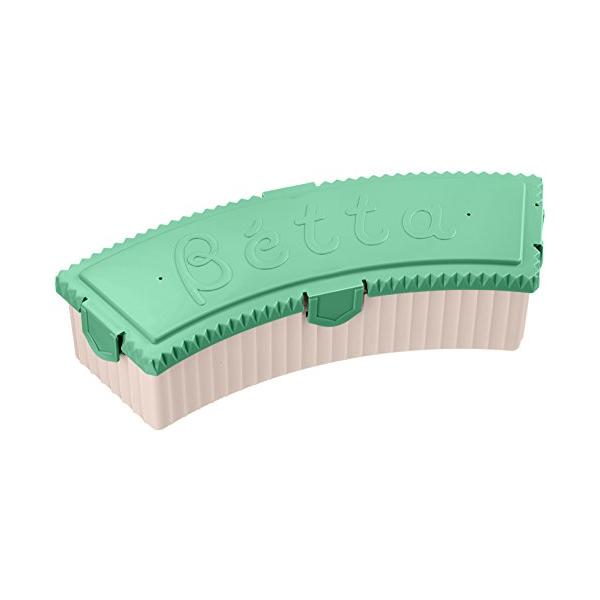 ・ペールピンク  ・・Color:ペールピンク・ドクターベッダ哺乳びん専用電子レンジ消毒用ケース・   本体サイズ (約)縦11cm×横27.5cm×高さ6.5cm・   素材 ポリプロピレン