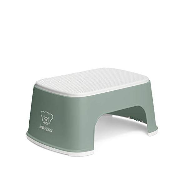・ディープグリーン/ホワイト  ・・Color:ディープグリーン/ホワイト・商品サイズ 幅約34×奥行き約25×高さ約16cm・   軽くてコンパクトなステップ・   製造国 スウェーデン・   対象 18ヶ月 ~