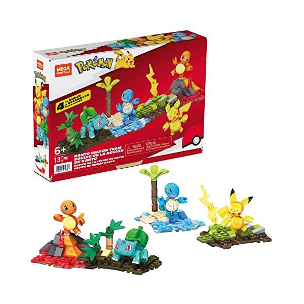 ・マルチ 小 HFG05・【内容】カント―地方のポケモンのセット。ピカチュウ・ゼニガメ・ヒトカゲ・フシギダネといったポケモン4種がセットになっています。合計130ピース。ポケモンを組み立てたらお気に入りを決めて、ポケモンバトル！はじめてのご...