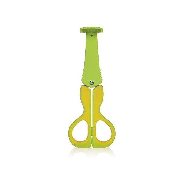 ・黄緑 1個 (x 1) 120194LI・本体サイズ 縦:約15.5cm×横:約6cm×厚さ:約3cm・   野菜や麺類などをお皿の上で一口サイズにちょきちょき&amp;マッシュ。・   洗い物も減ってお片付けがぐーんと楽に。・   外食...