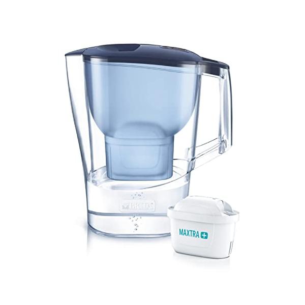 ・2) ブルー 2) 全容量:3.5L ブルー アルーナ・・Size:2) 全容量:3.5L ブルーPatternName:1) カートリッジ1個入・【大容量ポット型浄水器 アルーナ】24.5×25.4×14.5 cm (幅×高さ×奥行)の...