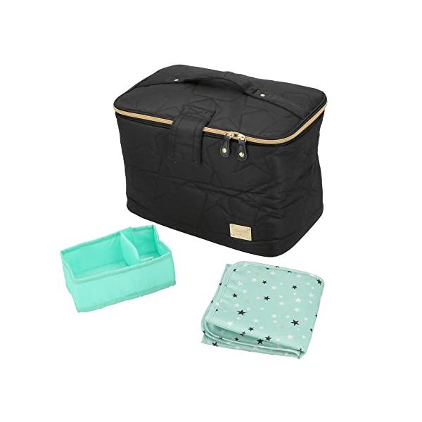 ・スターキルト.ブラック おむつ収納ケース ・ソフトタイプのおむつ収納ケースです!・   製造国 中華人民共和国