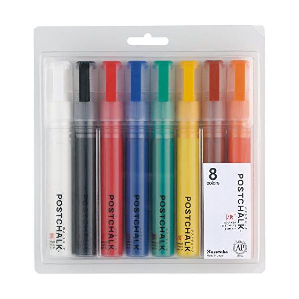 ・BASIC  POST-500A/8VA・・Color:BASICStyle:8色セット・重量:240g・   WET-WIPE 6mmタイプ