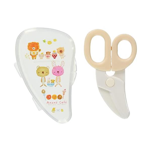 ・ピンク  ・・Color:ピンク・外出時に便利なケース付はさみです。刃先のカーブで食材が逃げずにスムーズにカットが可能です。