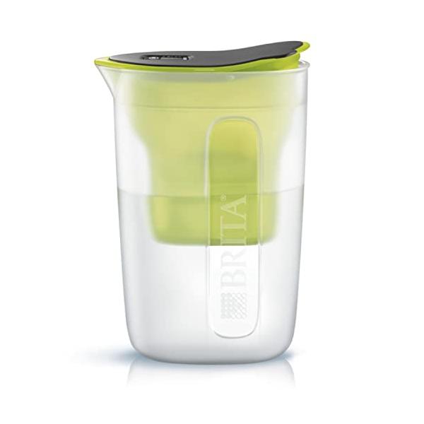 ・3) ライム 1) 全容量:1.5L ファン・・Size:1) 全容量:1.5LStyle:1) 単品Color:3) ライム・【コンパクト ブリタポット型浄水器 ファン】ろ過水容量* 1.0L 全容量 1.5L。サイズも17.3×24....