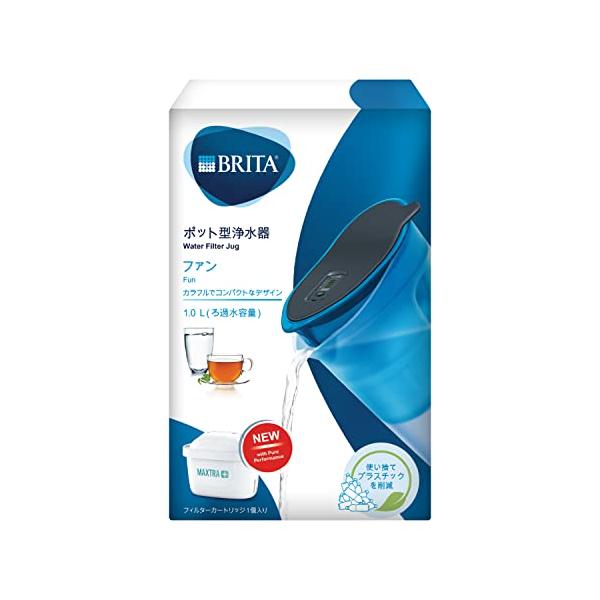 ・2)ブルー 1)全容量1.5L ファン・・Size:1)全容量1.5LStyle:1) 単品Color:2)ブルー・【コンパクト ブリタポット型浄水器 ファン】ろ過水容量* 1.0L 全容量 1.5L。サイズも17.3×24.5×9.1 ...