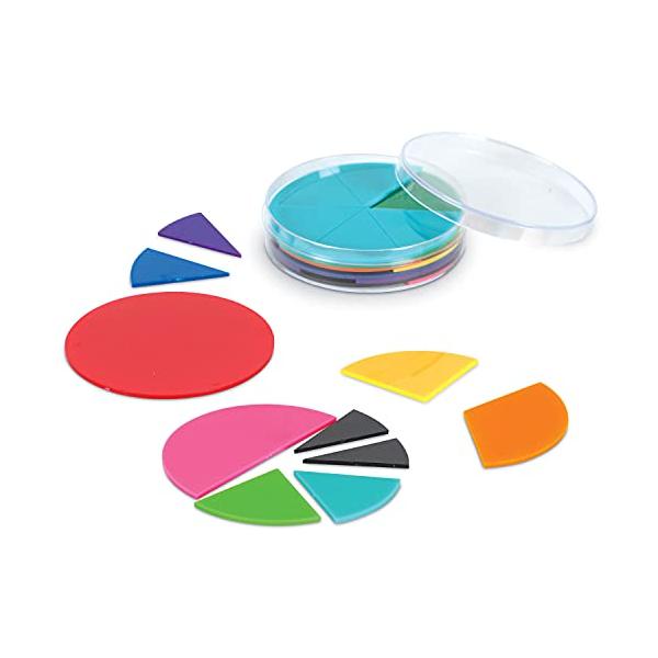 ・  LER0617・世界80カ国以上で愛されるラーニング リソーシズ(Learning Resources) 社の分数学習タイル(Rainbow Fraction Circles)は、分割した円から「分数」と「角度」も学べる算数教材です。...