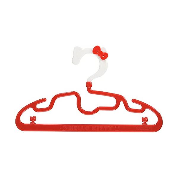 ・ハローキティ サイズ=幅29.4×奥行1×高さ17cm ベビーハンガー・本体サイズ サイズ:約294×10×170mm(1本当り)、重量/約53g(1本当り)・   製造国 日本国・   素材 ポリプロピレン・   5本組