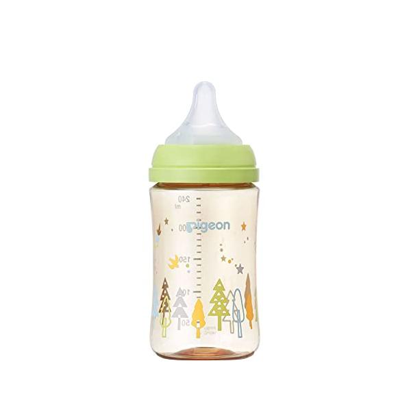 ・黄緑 240ml ・・Size:240mlStyle:ツリー・3カ月から、母乳実感乳首M（スリーカット）付き・   哺乳の3原則「吸着（きゅうちゃく）」「吸啜（きゅうてつ）」「嚥下（えんげ）」をサポートします・   病産院での使用実績No...