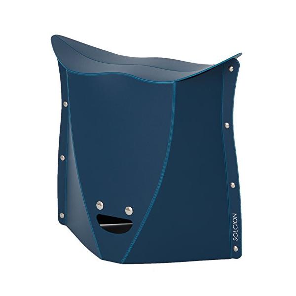 ・ネイビー 高さ32cm PT3203・・Size:高さ32cmColor:ネイビー・サイズ:組立時/約幅38×奥行25×高さ36.3(座面高さ32)cm、折りたたみ時/約幅45.8×奥行3×高さ40cm・   素材・材質:発泡ポリプロピレ...