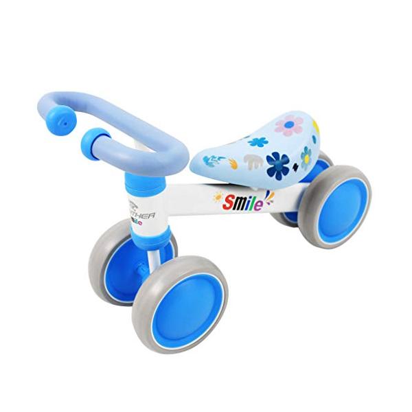 ・ホワイトブルー 12センチメートル VI-EIZ-PTSMILE-U-WTBU・・Color:ホワイトブルー・適応年齢：1歳位〜3歳程度　・本体重量：1.9kg　・最大耐荷重：20kgまで・   本体サイズ：長さ49cm×幅25.5cm×...