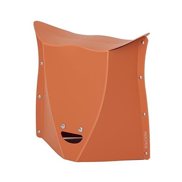 ・テラコッタ 高さ32cm PT3204・・Size:高さ32cmColor:テラコッタ・サイズ:組立時/約幅38×奥行25×高さ36.3(座面高さ32)cm、折りたたみ時/約幅45.8×奥行3×高さ40cm・   素材・材質:発泡ポリプロ...