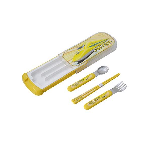 ・ドクターイエロー(黄)  LTS-003・・Color:ドクターイエロー(黄)・新幹線をモチーフにしたトリオセット（スープン・フォーク・お箸）・   食器洗浄機・乾燥機に対応・   スライド式で簡単に開閉・   ※JR東海承認済、JR西日...