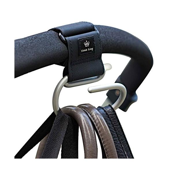 ・ブラック 1個 (x 1) 1004・・Color:ブラック・※耐荷重:15kg・   ※本製品は玩具ではありません。本製品でお子様を遊ばせないでください。・   ※転倒の危険がありますので、お子様をベビーカーから降ろす前に必ず掛けたモノ...