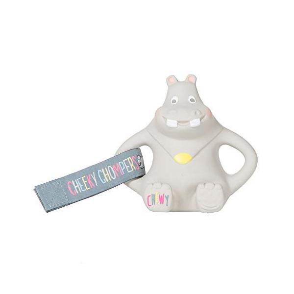 ・グレー  2754・CHEEKY CHOMPERSのトレードマークかわいらしいカバさんの歯固め