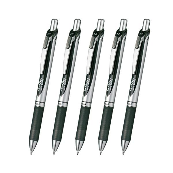 ・1.0mm 黒 【シルバー軸】  XBL80-A(5)・・Color:1.0mm 黒 【シルバー軸】Style:5本・【特長】スッと書けてサッと乾くゲルインキボールペン・   【ボール径】1.0mm・   【インキ色】黒・   【1本あた...