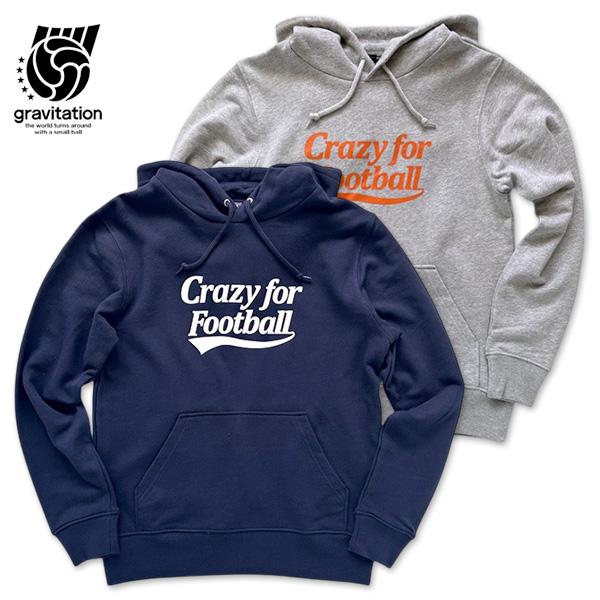 gravitation クレイジー・フォー・フットボール パーカー Crazy for Football Parka◆サイズ：着丈／身幅（cm）【S】64／47【M】67／50【L】70／53【XL】73／56◆ラッピング・無料の簡易ラッピ...
