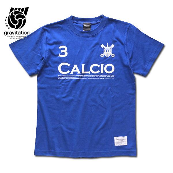 gravitation カルチョ イタリア Tシャツ◆サイズ：着丈／身幅（cm）【S】65／49【M】69／52【L】73／55【XL】77／58◆ラッピング・無料の簡易ラッピング対象商品です・選択肢よりお選びください◆返品／交換／キャンセ...