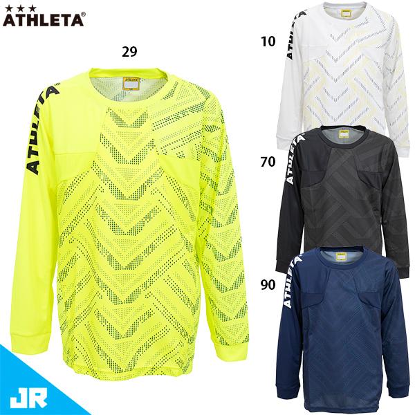 吸水速乾性が高いジュニア用長袖グラフィックプラシャツです。【素材】ポリエステル100％【カラー】10：ホワイト70：ブラック90：ネイビー29：Fイエロー【サイズ】・メーカー計測値着丈(CB)/身巾/裄丈/裾巾140：57cm/42cm/6...