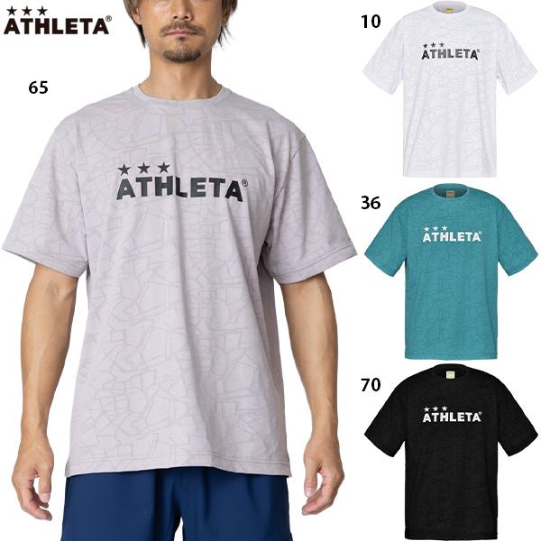 カジュアルでも着用できる軽量プラTシャツ。吸汗速乾性に優れた素材を使用。ブラジルの石畳をジャガードのメッシュで表現した。【素材】ポリエステル100%【カラー】10：ホワイト36：ターコイズ65：グレーピンク70：ブラック【サイズ】・メーカー...