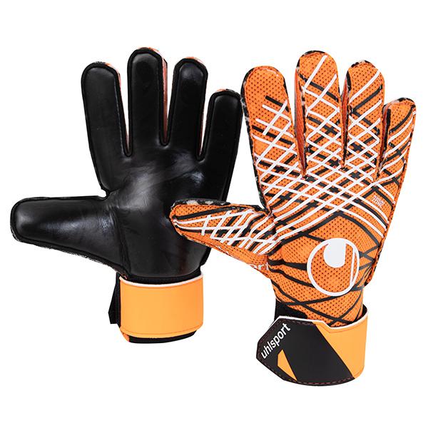 スターターソフトパームに耐摩耗性チップをパームに配合した、ゴールキーパーエントリー&amp;トレーニング向き高耐久性モデル。バックハンドメッシュテキスタイルで柔軟性にも優れる。【仕様】パーム：スターターレジストフィンガーカット：クラシック指...