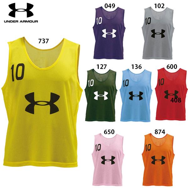 アンダーアーマーのビブス10枚セットです。2〜11番の背番号付き。※こちらの商品はメーカーお取り寄せとなります。またメーカーへの在庫確認に数日ほど要する場合がございます。発送につきましては在庫確認後、通常3〜7日ほどお時間をいただきます。【...