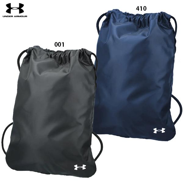 耐久性の高い素材で損耗を防止。ドローコードで簡単に開閉。マーキングをしやすいように片面のみのビッグロゴ。【素材】ポリエステル100%【カラー】001：ブラック410：ミッドナイトネイビー【サイズ】W35×H46cm 13L