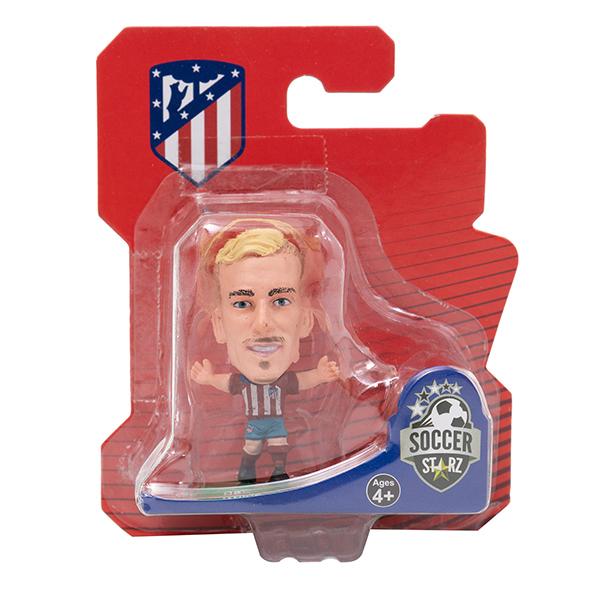 アトレチコマドリード『グリーズマン』のミニフィギュア！SoccerStarz（サッカースターズ）は、世界の名門クラブや各国代表チームのスター選手を再現した、高さ約5cmのミニチュアフィギュアです。【サイズ】本体：H約5cmパッケージ：H約1...