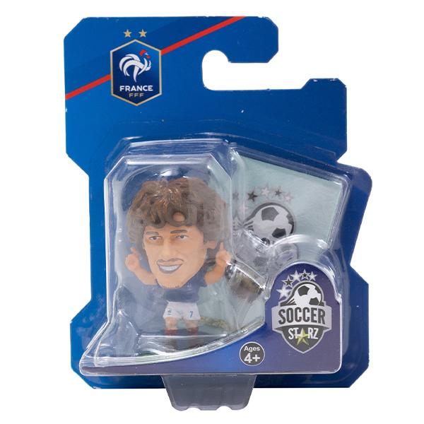 フランス代表『グリーズマン』のミニフィギュア！SoccerStarz（サッカースターズ）は、世界の名門クラブや各国代表チームのスター選手を再現した、高さ約5cmのミニチュアフィギュアです。【サイズ】本体：H約5cmパッケージ：H約10.5c...