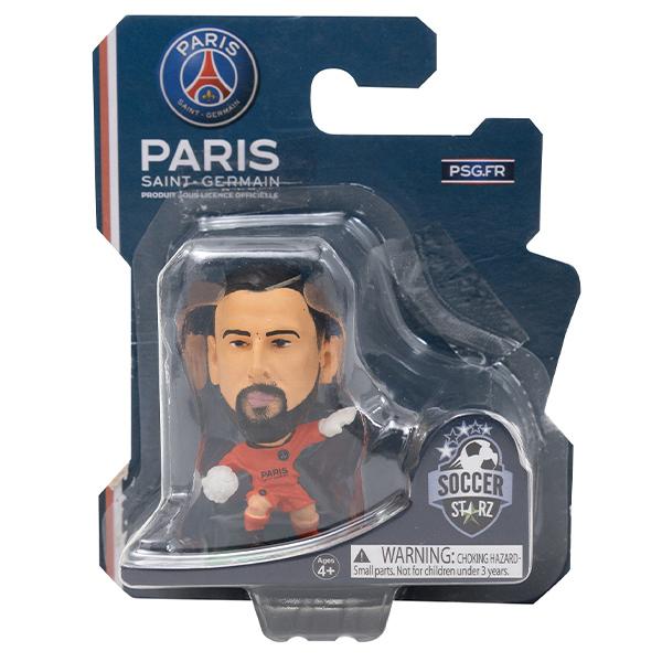 パリサンジェルマン『ドンナルンマ』のミニフィギュア！SoccerStarz（サッカースターズ）は、世界の名門クラブや各国代表チームのスター選手を再現した、高さ約5cmのミニチュアフィギュアです。【サイズ】本体：H約5cmパッケージ：H約10...