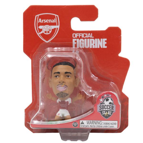 アーセナル『ガブリエル・ジェズス』のミニフィギュア！SoccerStarz（サッカースターズ）は、世界の名門クラブや各国代表チームのスター選手を再現した、高さ約5cmのミニチュアフィギュアです。【サイズ】本体：H約5cmパッケージ：H約10...