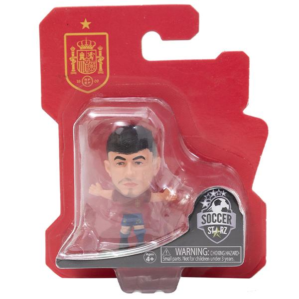 スペイン代表『ペドリ』のミニフィギュア！SoccerStarz（サッカースターズ）は、世界の名門クラブや各国代表チームのスター選手を再現した、高さ約5cmのミニチュアフィギュアです。【サイズ】本体：H約5cmパッケージ：H約10.5cm×W...