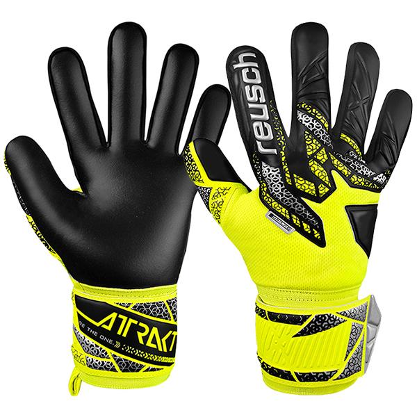 ソフトなラテックスを使用し、ハードショットに対する衝撃吸収力強化に特化したモデルです。【仕様】パーム：ロイシュグリップシルバーカット：エクスパンスカットカフ：エラスティックカフ【カラー】2025：セイフティイエロー×シルバー×ブラック【発売...