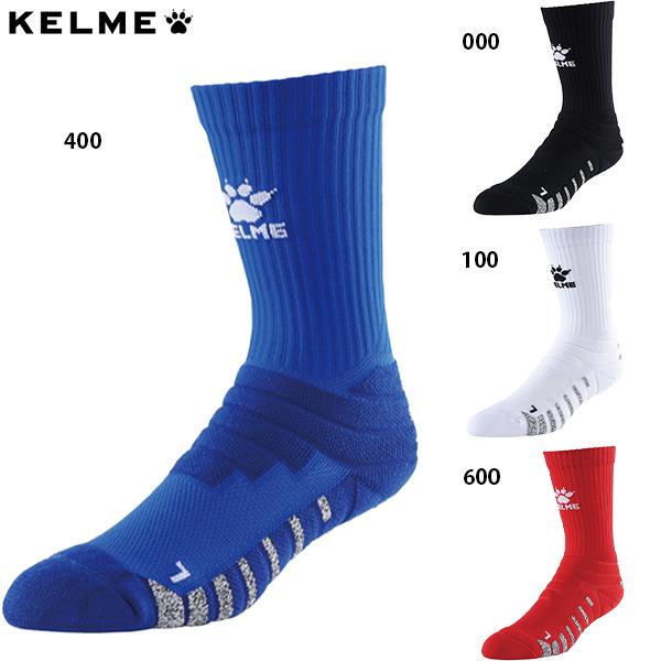 ケルメのミドルソックスです。※こちらの商品はメーカーお取り寄せとなります。発送までに通常5-10日ほどお時間を頂きます。【素材】コットン48％、ポリエステル25.6％、ナイロン21.1％、スパンデックス5.3％【カラー】000：ブラック10...