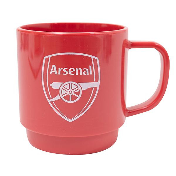 プレミアリーグ アーセナルFCのエコプラマグカップ。【素材】リサイクルPET【サイズ】高さ約9cm