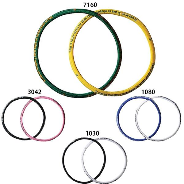 サッカー、フットサルシーンで大人気の「Pulsera=プルセラ」と呼ばれている髪止めにもなるブレスレット。勝利への祈りの言葉[Si cree en miraglos y nunca bajas los brazos、existe el Di...