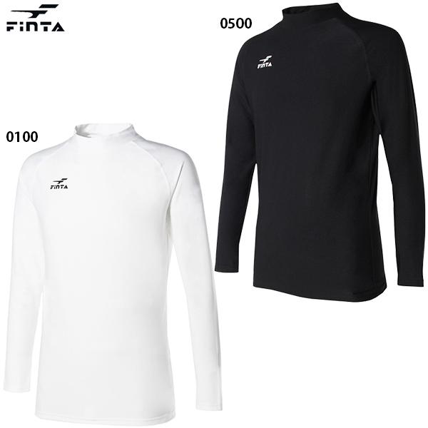 動いたときに熱くなり過ぎない保温素材を使用した長袖インナーシャツ。裏地微起毛。ジュニアサイズ展開あり。【素材】ポリエステル92%、ポリウレタン8%【カラー】0100：ホワイト0500：ブラック【発売時期】2024年秋冬