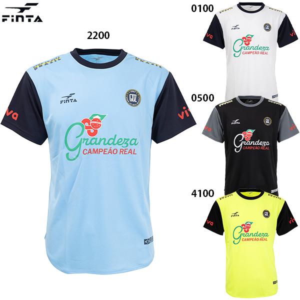 FINTA FUTEBOLのデザインアイコン「GRANDEZA」の2025春夏コレクション。ボディと袖のカラーで切り返し、ロングテールを採用した目を引くデザイン。UVカット素材を使用して夏の日差しから肌を守り、吸汗速乾機能で快適なコンディシ...