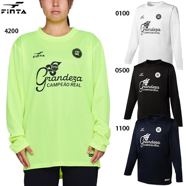 FINTAブランドのメンズサイズの長袖プラクティスシャツ。歴代のサプライヤーを務めたチームユニフォームを現代デザインへ再解釈したレコルダーレシリーズのアイテムで、フットボールの伝統と革新が融合したアイテムです。フロントのロゴとアイコンの単色...