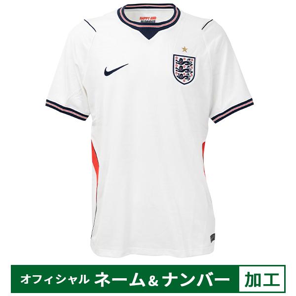 2026 イングランド代表 ホームレプリカユニフォーム選手のオフィシャルマーク付き！【注意事項】オフィシャルマーク及びユニフォームはお取り寄せとなります為、納期に1〜2か月ほどお時間をいただきます。商品ご用意でき次第発送となります為、お届け...