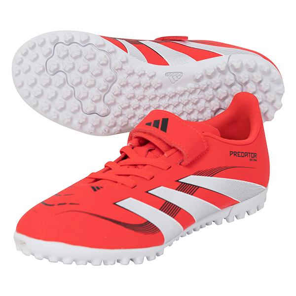 adidas『PUREVICTORY PACK』ゴールを奪うために開発されたジュニア用のアディダス PREDATOR CLUBを履いて、点を取りにいこう。面ファスナーストラップとシューレースが足をホールドする、合成アッパーにソフトなテキスタ...