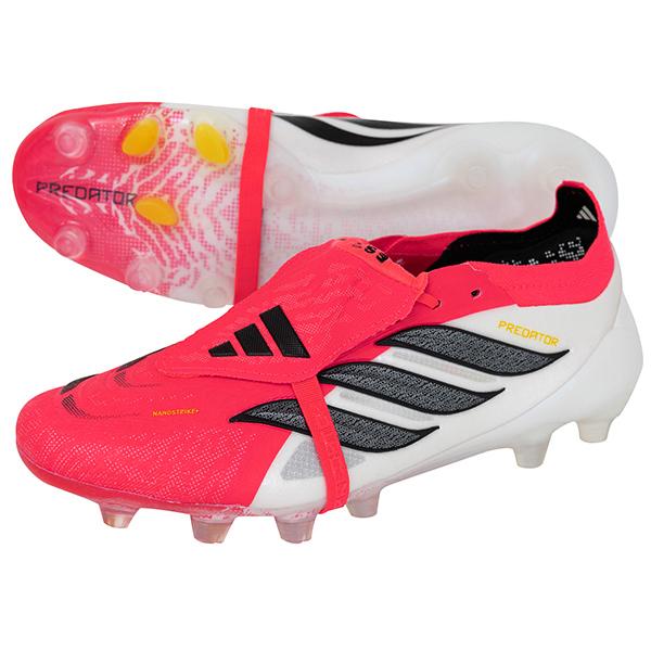 adidas『BORN FOR FOOTBALL PACK』プレデター ELITE FT HG/AG を履いて、自信を持ってプレーしよう。努力する人のためにデザインされたこのスパイクは、伝統と最先端のテクノロジーを融合させている。ナノストラ...