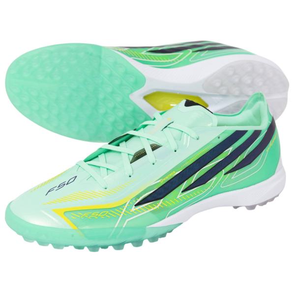 adidas『FINAL RUSH PACK』F50 ハイパーファスト PRO TFを履いて、ターフピッチの流れを一瞬でひっくり返すスピードを手に入れる。とどまることを知らない加速力と緻密なボールコントロールへのこだわりから生まれた設計で、...
