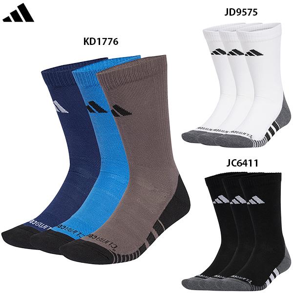 どんなにタフなワークアウト中も足をクールに保ちながらエネルギーを与えてくれる、アディダスのトレーニングソックス。このクルー丈ソックスは、かかとと前足部に戦略的にクッショニングを配置し、一歩一歩のステップをソフトに支える。余計なことに気を散ら...