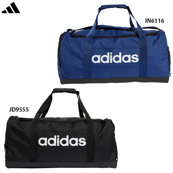 外出先でも持ち物をすっきりまとめられる、adidasのダッフルバッグ。複数のジップポケットと仕切り付きで、持ち物をスマートに整理整頓できる。長さを調整できるショルダーストラップと2本のキャリーハンドルで、持ち運び方も自在。※こちらの商品はメ...
