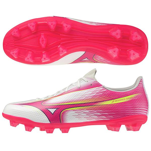 mizuno『BLAZING FLAIR PACK』このフィットが、スピードを変える。トップモデルの機能を搭載しながら、足に沿うようなワイドフィットが魅力のエントリーモデル。メッシュ素材を採用したアッパーとニット素材を採用したタングが柔らか...