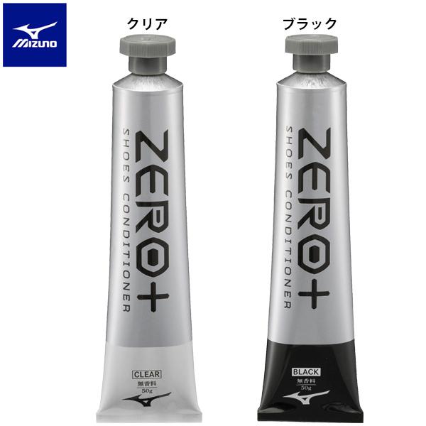 ミズノのゼロプラス シューズコンディショナーです。90％天然由来成分。※水を含む 「安心」「安全」シューズに栄養を与えて、よく磨いてツヤを出します。オールカラー対応。刺激的な臭いのしない、「無香料」。【容量】50g 【機能】つや出し、はっ水...
